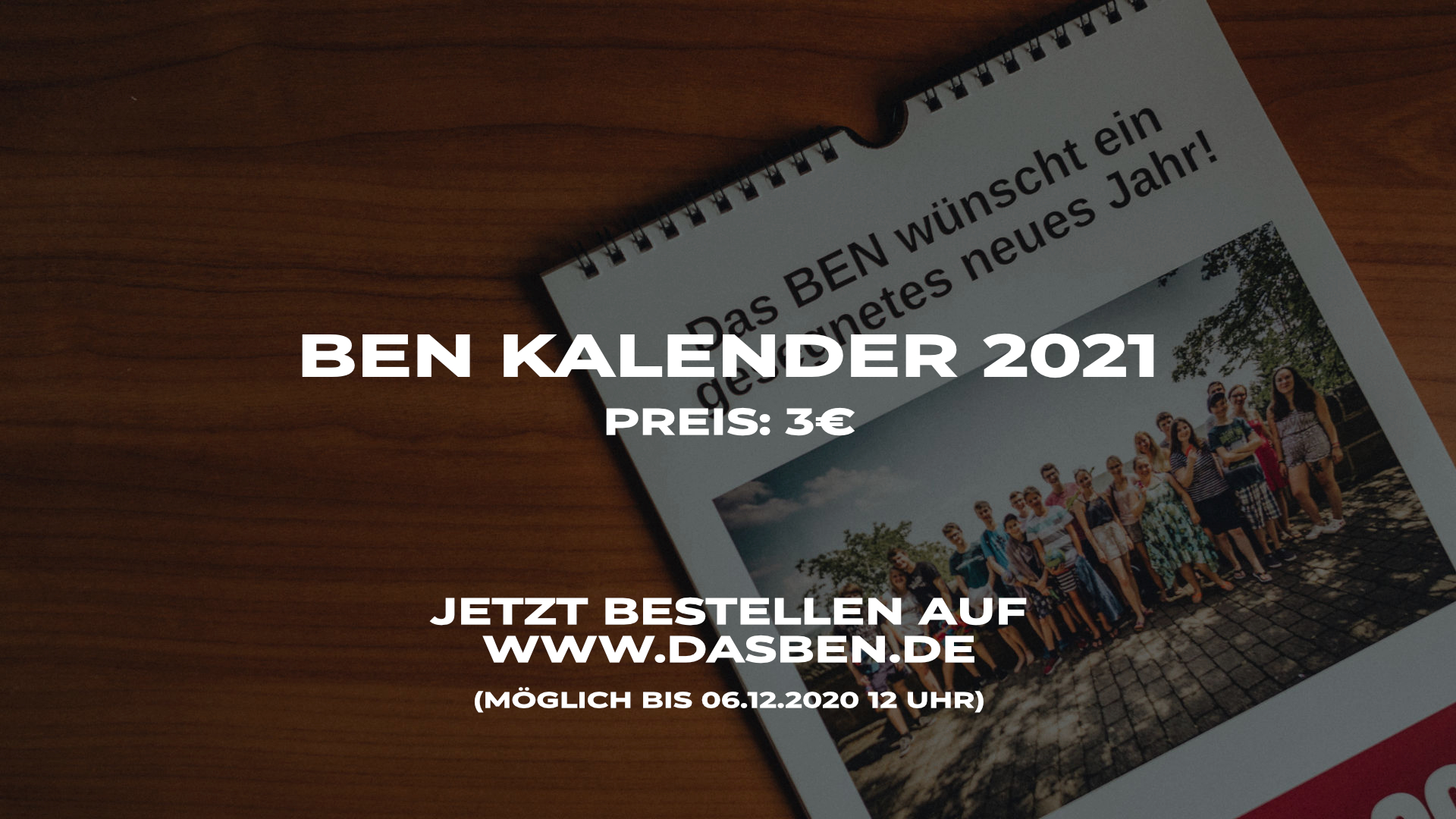 Ben Kalender 2021 – Homepage der Evangelisch Freikirchlichen Gemeinde Selb